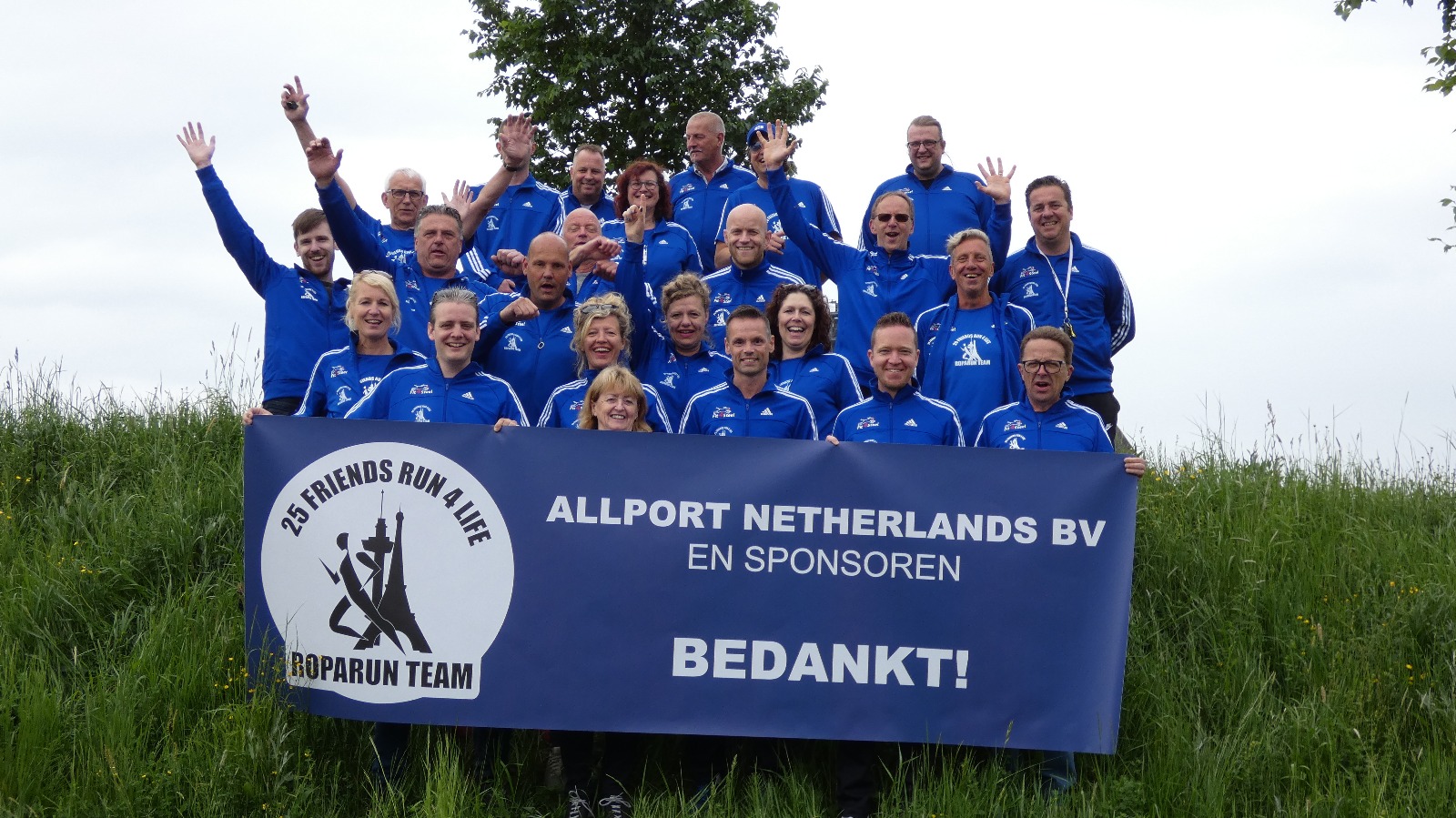 Steun Steun mij en ons Team 278 (25 Friends Run 4 Life) . Kom in actie ...
